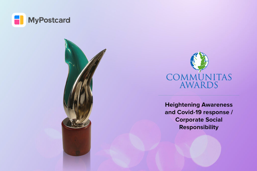 MyPostcard is announced winner of 2022 Communitas Awards - MyPostcard ...